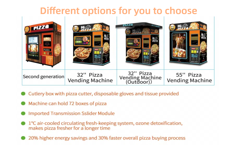 Amazon.com: Wholesale Pizza Vending Machine Touch Screen fully ...
