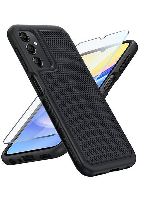 FNTCASE for Samsung Galaxy A15-5G Case: Dual Layer 360 Full Protection Heavy Duty Cell Phone ...