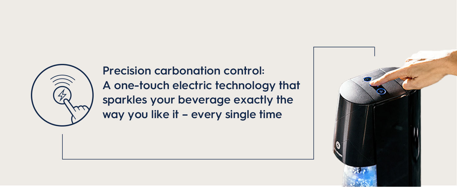 Amazon.com: SodaStream E-TERRA Sparkling Water Maker (White) with CO2 and Carbonating Bottle ...