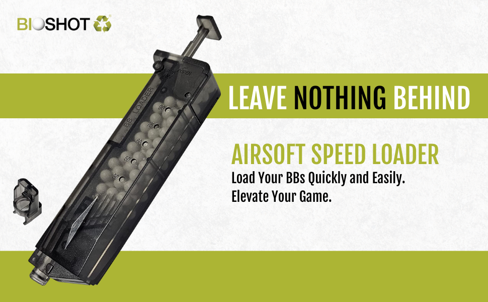 Amazon.com : BioShot Airsoft Speed Loader for 6mm BBS - This High ...