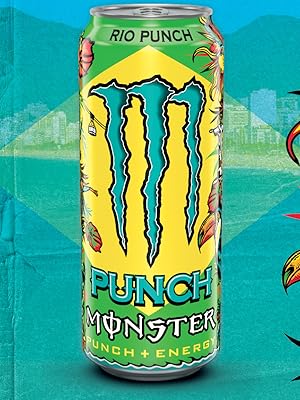 Monster Energy Rio Punch - koffeinhaltiger Energy Drink mit erfrischendem und exotischem Frucht ...