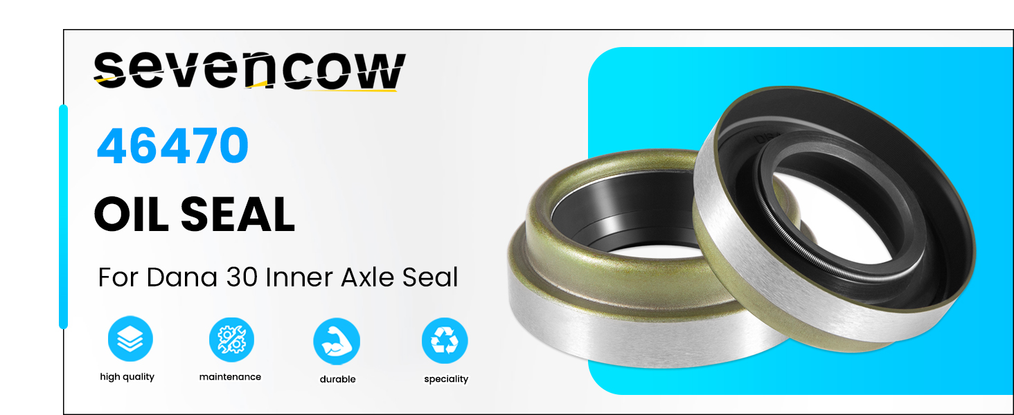 Amazon.com: For Dana 30 Inner Axle Seal,46470 Oil Seal For Jeep CJ TJ Cherokee Wrangler YJ JK ...