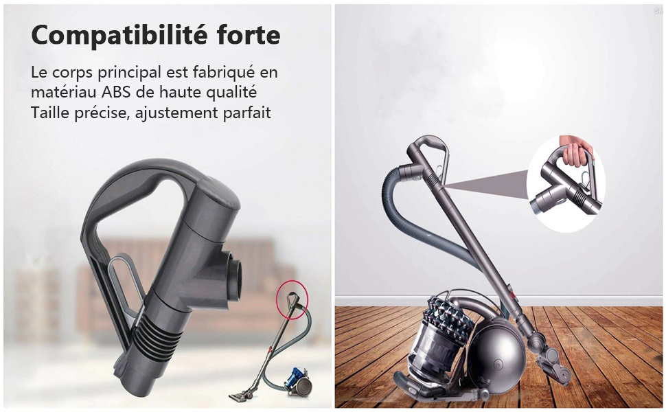 Poignée de remplacement compatibilité pour dyson aspirateurs DC19 DC23 DC26 DC29 DC32 DC36 DC37 ...