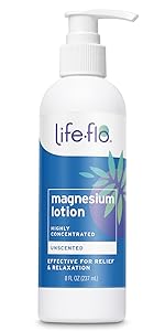 Amazon.com: Life-flo Pure Magnesium Bath Flakes - Epsom Salt Bath Soak Alternative - Unscented ...