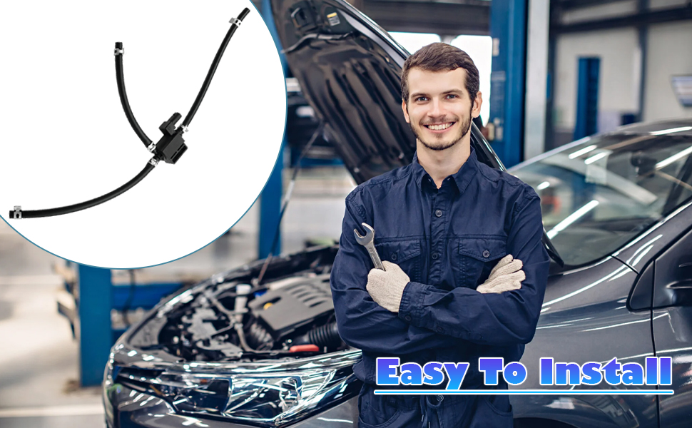 Amazon.com: Turbocharger Boost Solenoid Valve With Pipe Fits For 2013-2016 Ford Escape Fusion ...