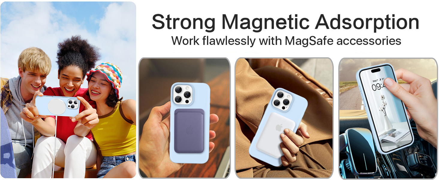 Amazon.com: Telaso for iPhone 16 Pro Max Case, iPhone 16 Pro Max Liquid Silicone Phone Case ...