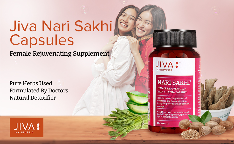 Buy Jiva Nari Sakhi Capsules | 100% Pure & Natural | Enriched With the Goodness Ashok | Aloe ...