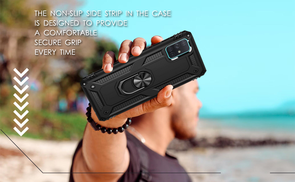 Amazon.com: TJS Compatible with Samsung Galaxy A51 5G Case (Not Fit Galaxy A51 4G), with ...