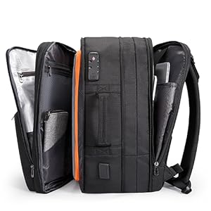 Amazon.com: BANGE Travel Backpack for Women,35L Expandable Large Casual Daypacks Carry on ...