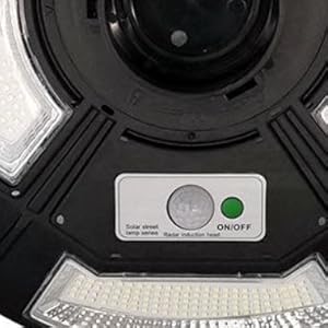 Homehop Polycarbonate 150W Solar Led Motion Sensor Street Light For Outdoor Home Garden ...