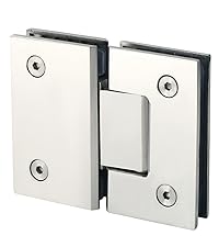 Alise Glass Shower Door Hinges, 90 Degree Shower Door Hinges for Glass Doors Heavy Duty ...