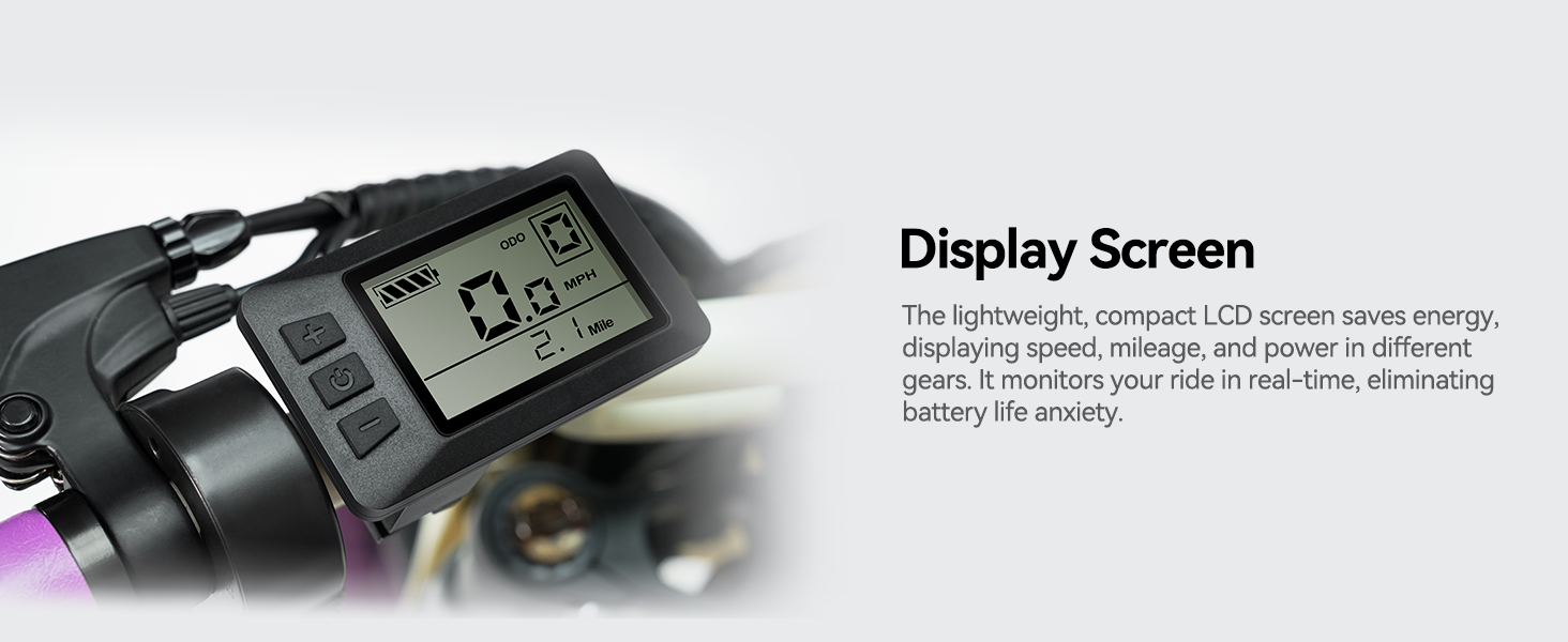 Amazon.com : MACFOX Newest X1S Electric Bike, Ebike 500W/48V/10.4Ah, 20" Fat Tire Electric ...