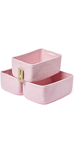 Amazon.com: MiniArk Shelf Storage Baskets for Organizing | Closet ...