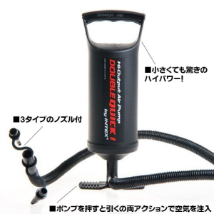 Amazon.co.jp: INTEX(インテックス) 空気入れ ダブルクイックハンドポンプS 29cm 68612 [日本正規品] : スポーツ＆アウトドア