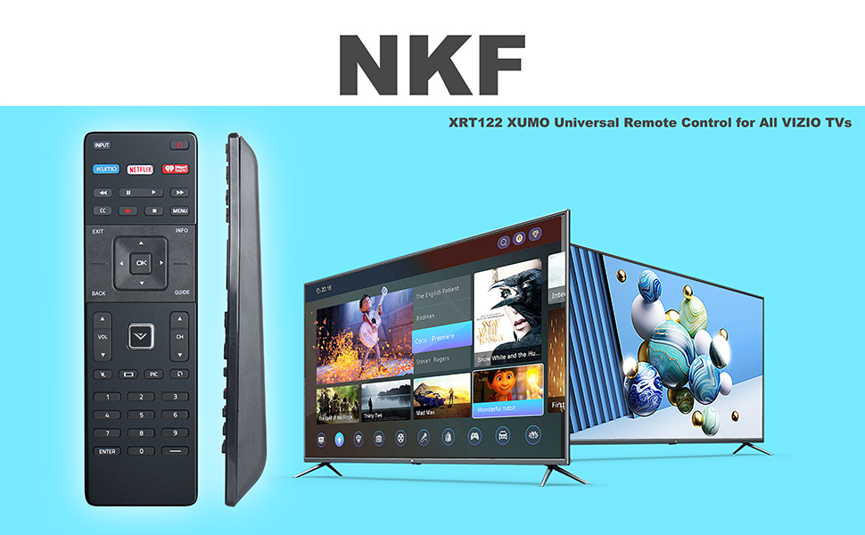 Xrt122 Remote Control For Vizio Smart Tv Remote