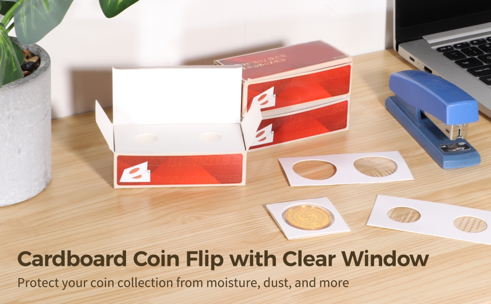 Amazon.com : 600 PCS Cardboard Coin Clips, 12 Assorted Sizes Paper Coin ...