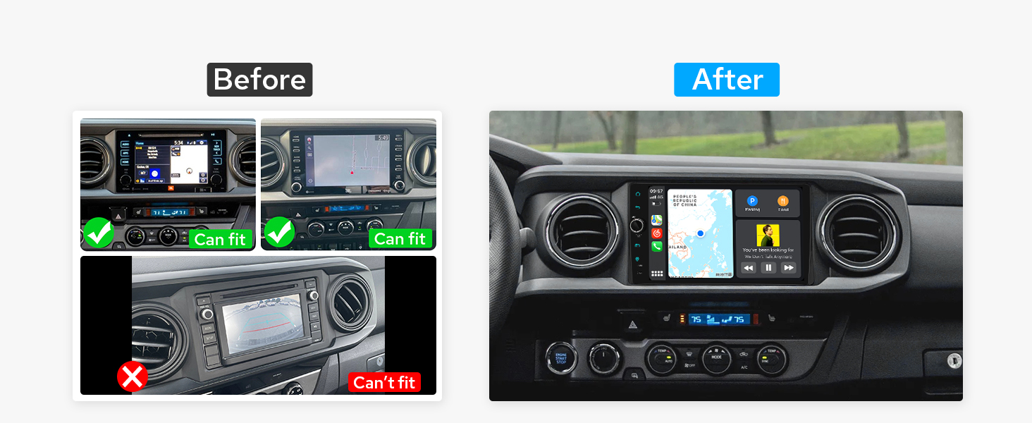 Amazon.com: JOYING Car Stereo for Toyota Tacoma 2016-2021 Android 12 ...