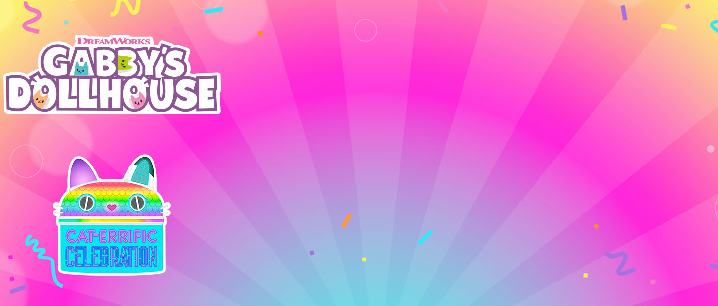 Amazon.com: Gabby’s Dollhouse, Kitty Care Figure Set with Gabby, Baby Box, Baby Benny Box ...