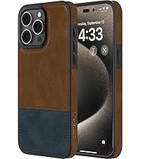 Amazon.com: LOHASIC for iPhone 15 Pro Case Leather Compatible with Magsafe,Elegant Soft Color ...