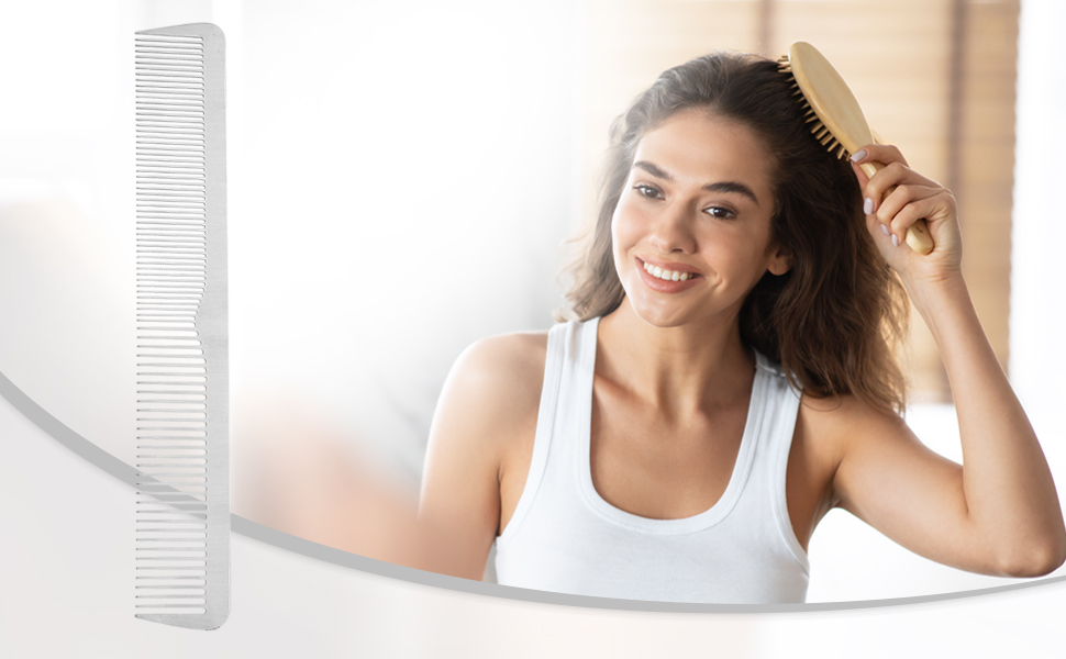 Amazon.com : VOCOSTE Classic Styling Compact Comb, Detangling Comb, for Hair Styling Stainless ...