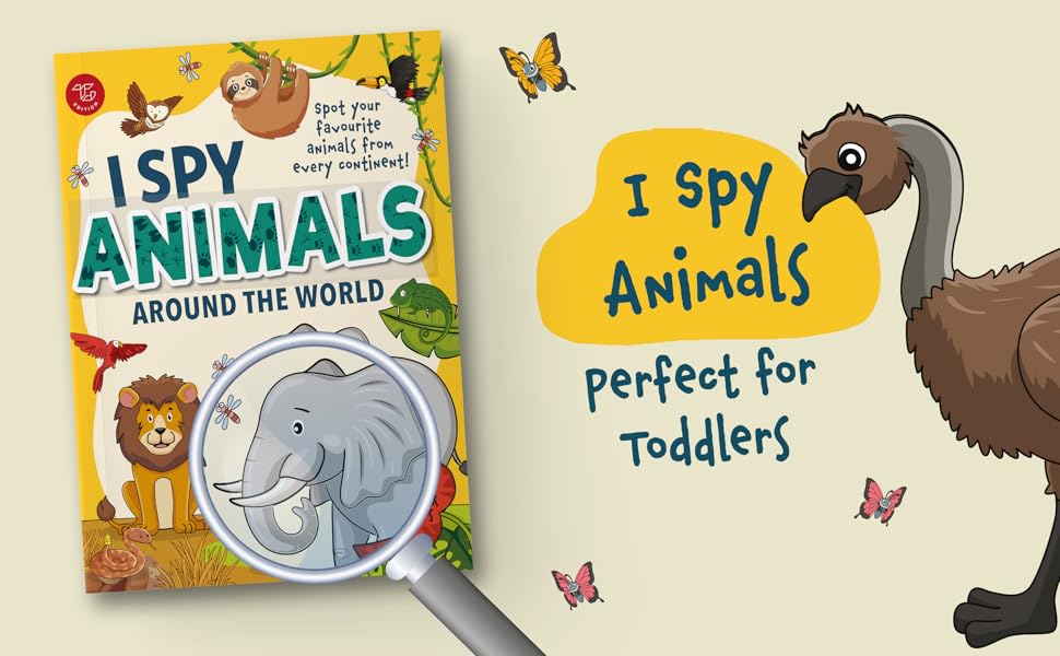 I Spy Animals Around the World: Spot your favorite animals from every ...