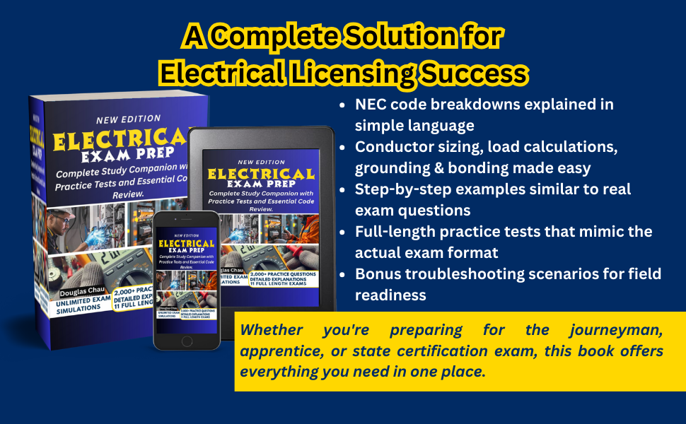 2026 ELECTRICAL EXAM PREP: Complete Study Companion with Practice Tests ...