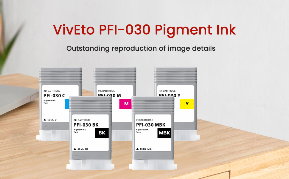 Amazon.com: PFI030 PFI-030 Ink Cartridge 55ML Replacement for Canon PFI030 PFI-030 Pigment Ink ...