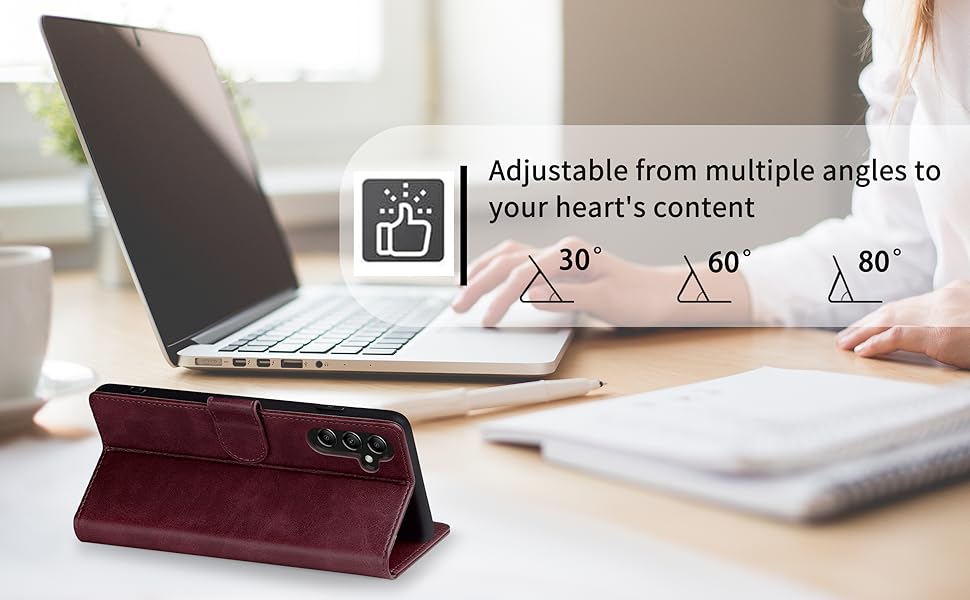 Amazon.com: SUANPOT for Samsung Galaxy S24 Ultra Wallet case with RFID Blocking Credit Card ...