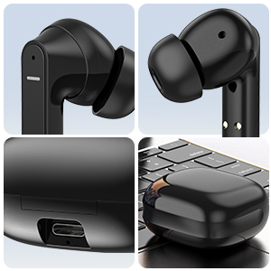 Wireless Earbuds, Active Noise Cancelling Bluetooth Earbuds, Earphones ...