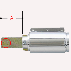 Amazon.co.jp: GOAL(ゴール) シリンダー 錠 PX用 鍵 交換 玄関ドア マンション ロック V18 ディンプルキー テールピース刻印52 GCY-264 2個同一 シルバー ...