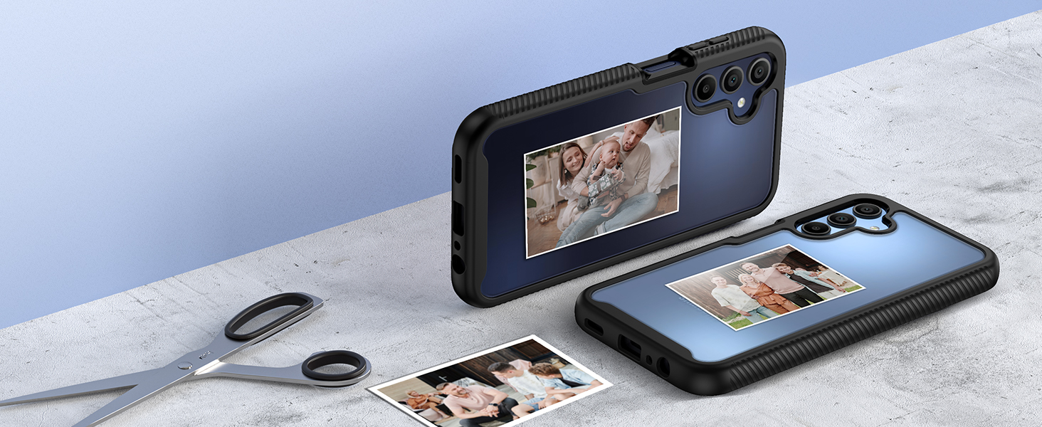 seacosmo for Samsung A15 Case, Galaxy A15 Cover [with Screen Protector] Full Body Shockproof ...