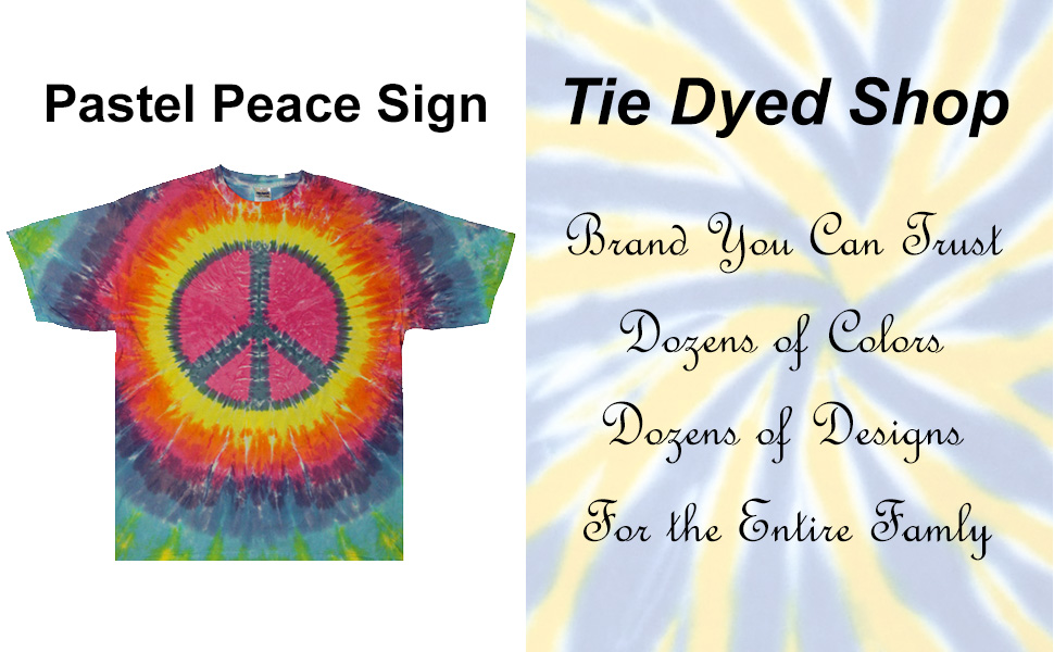 tiedye peace sign coloring pages