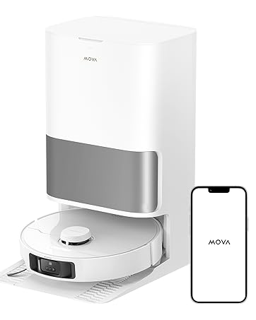 Amazon.com: Mova Robot Vacuum Cleaning Solution Floor Cleaner for Hardwood, Tile, and Hard ...