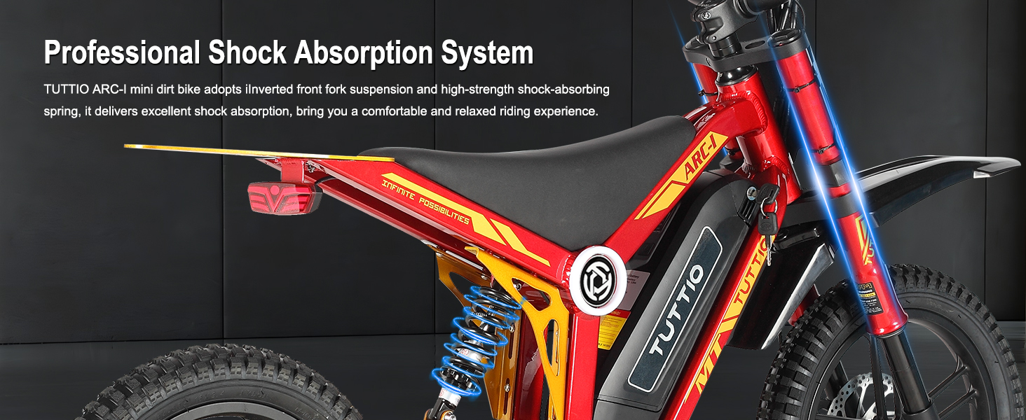 Amazon.com: Tuttio ARC-I Kids-Electric-Dirt-Bike - 750W Mini-Dirt-Bike 22MPH, 468WH, 16 Inch ...