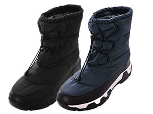 Amazon | [HAMURE] ハミューレ 鬼底 防水ブーティー HMU-2442 ネイビー 25.0cm (3E) 防寒靴 耐滑 滑りにくい 冬用 冬靴 スノーシューズ スノーブーツ ...