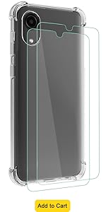 Amazon.com: Osophter for Galaxy A03 Core Case,Samsung A03 Core Case with 2pcs Screen Protector ...