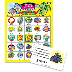 Amazon.com: Super Duper Publications | Say and Do® Artic Bingo Sound ...
