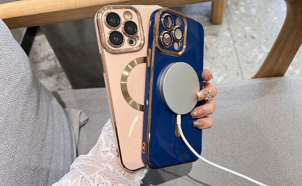 Amazon.com: OOK for iPhone 13 Pro Max Case with Camera Lens Cover [Compatible with Magsafe ...