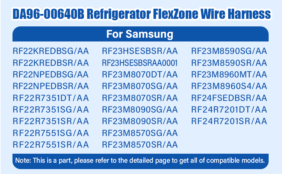 Amazon.com: DA96-00640B Refrigerator FlexZone Drawer Display Wire Harness Compatible with ...