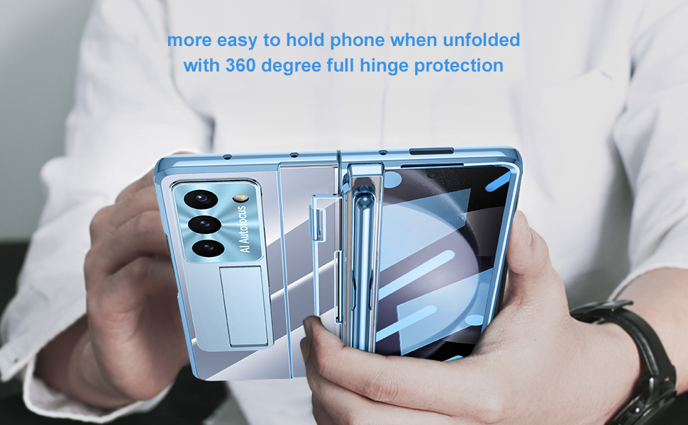 Amazon.com: Libeagle Compatible with Samsung Galaxy Z Fold 5 Case with Innovative Hinge ...