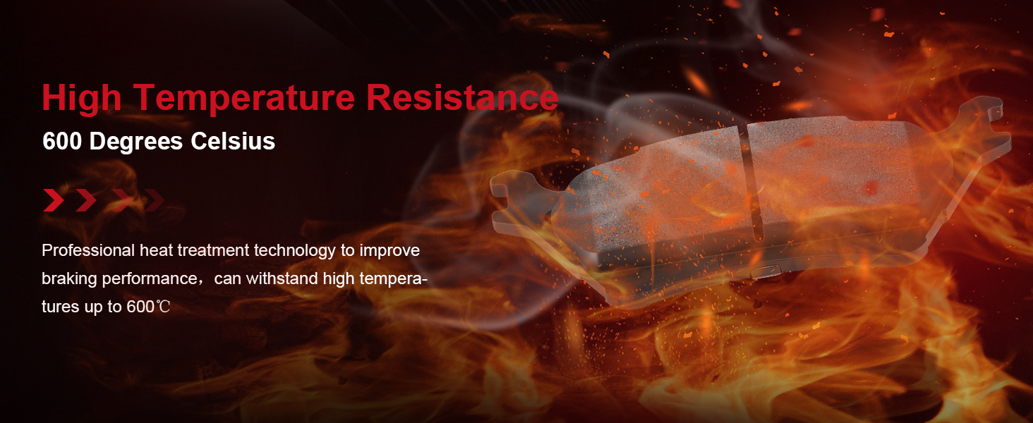 Amazon.com: cciyu D1414 & D1602 Front & Rear Ceramic Brake Pads Set 8pcs fit For Ford For F-150 ...