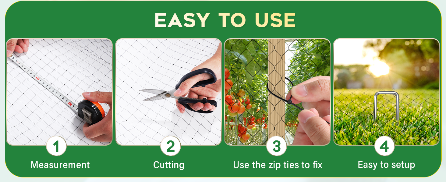 Amazon.com : FEED GARDEN Deer Netting Deer Fence Netting, 7 x 100 Feet for Garden Protection ...