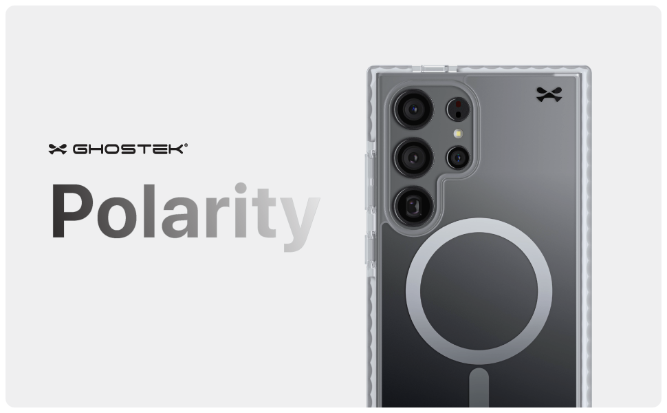 Amazon.com: Ghostek Polarity Magnetic Samsung Galaxy S24 Case, Compatible with MagSafe ...