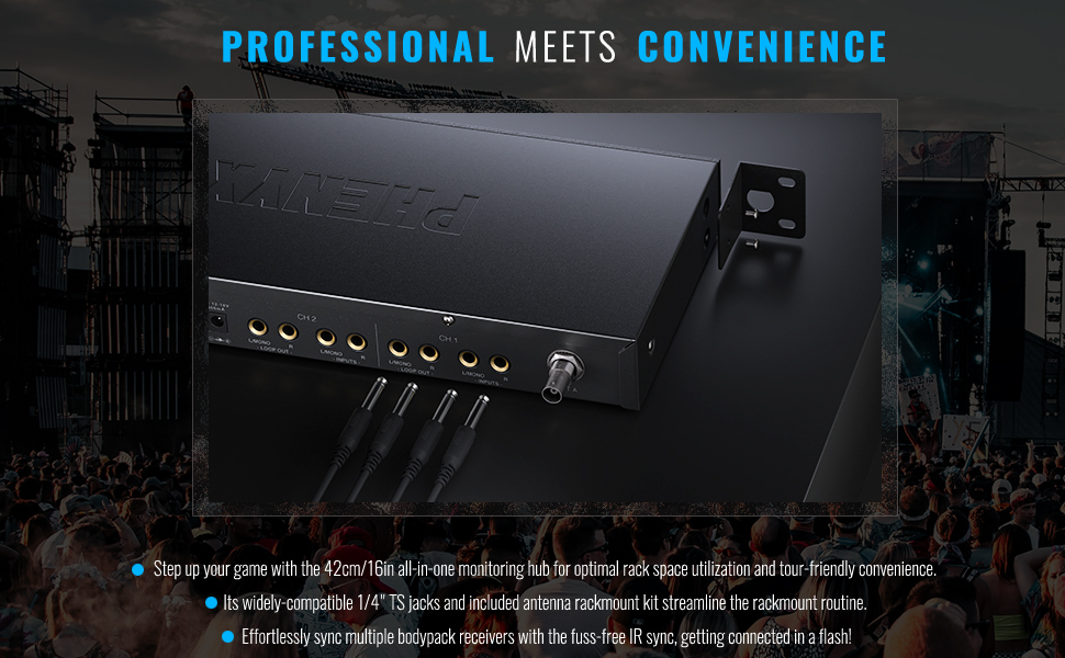 Amazon.com: Phenyx Pro Wireless in Ear Monitor System, Quad-Channel Wireless IEM System, Metal ...