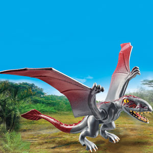 Amazon.com: Playmobil Dinos: Observatory for Dimorphodon : Toys & Games