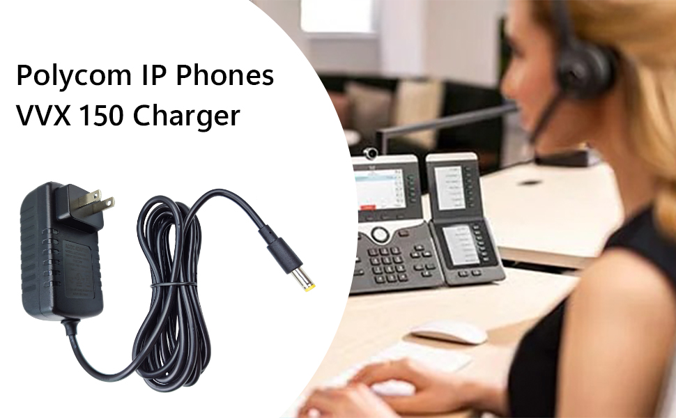 : 5v Polycom Power Supply Replacement For Polycom Voip Ip 