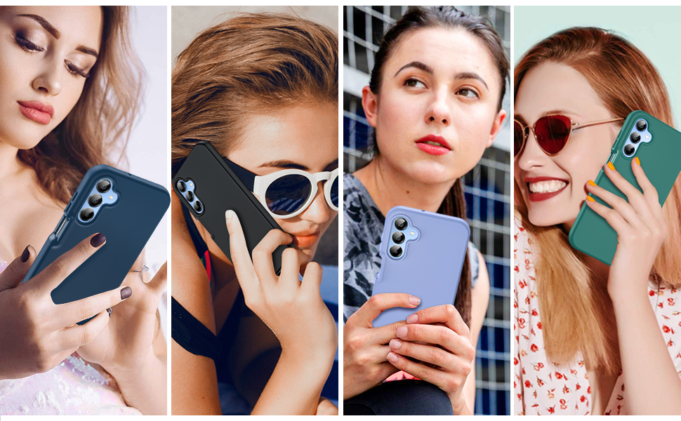 LeYi Funda para Samsung Galaxy A15/A 15 4G/5G, Carcasa con Protector de Pantalla Integrado, 360 ...