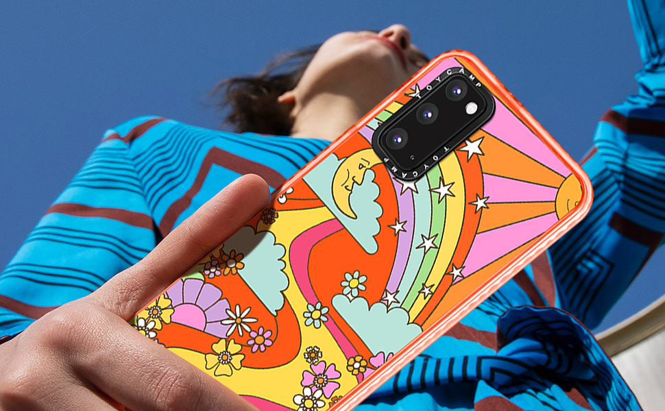 Amazon.com: Toycamp Case for Samsung Galaxy S20, Funny Bust Skeleton Skull Design for Women ...