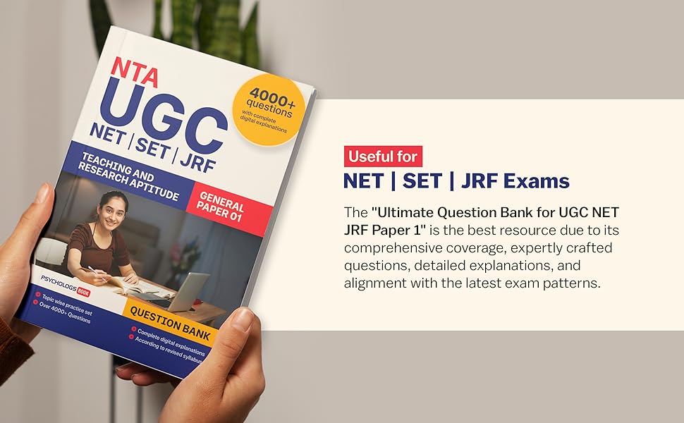 Buy UGC NET JRF Paper-1 2024-2025 | General Paper | Teaching and Research Aptitude | Useful for ...