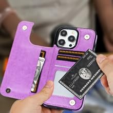 Amazon.com: Vaburs Compatible with iPhone 15 Pro Max Case Wallet with Card Holder,Embossed ...